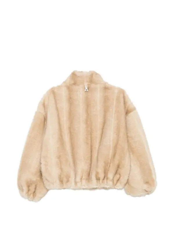 Apparis Iris Faux Fur Bomber Jacket