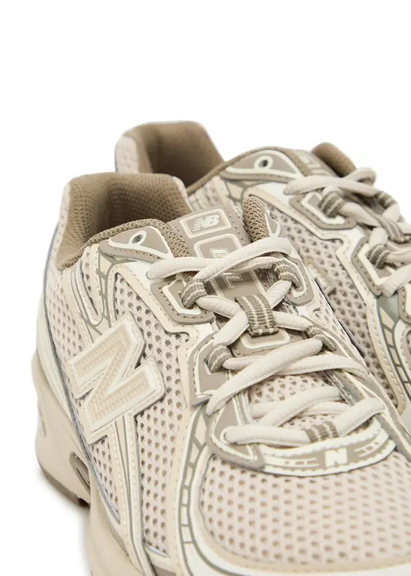 NEW BALANCE 740 Panelled Mesh Sneakers - Beige