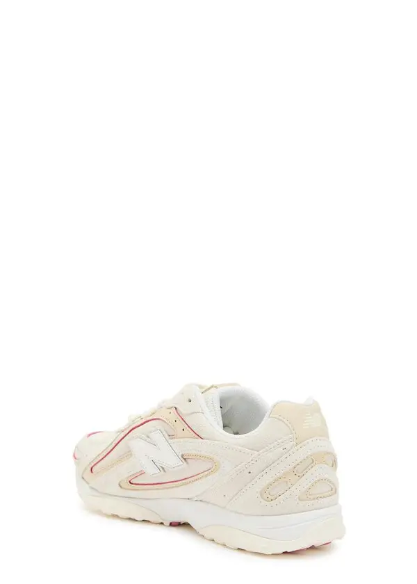 NEW BALANCE Panelled Suede Lace-up Sneakers