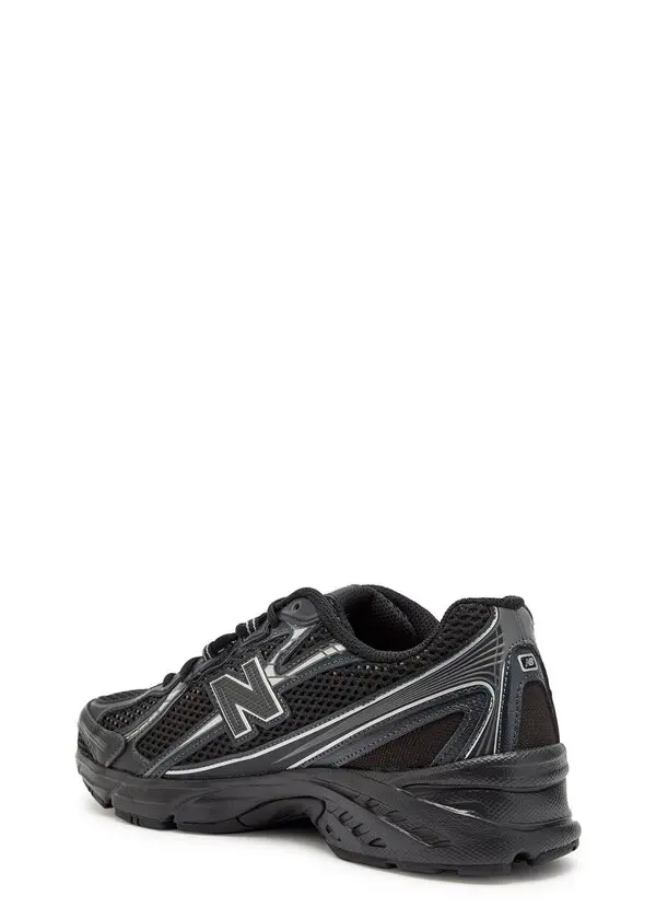 NEW BALANCE 740 Panelled Mesh Sneakers - Black