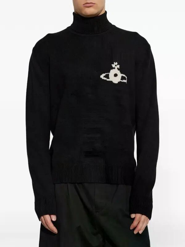 VIVIENNE WESTWOOD Merino Wool Fisherman Jumper