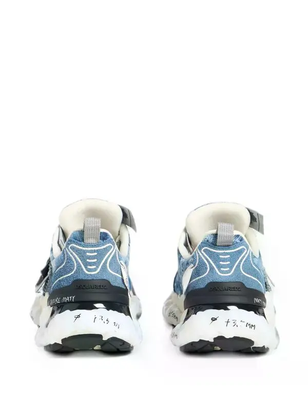 Dsquared2 Denim Monogram Sneakers