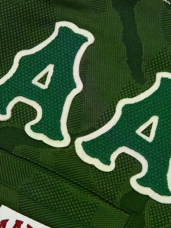 AAPE BY *A BATHING APE Moonface Logo Patch Cardigan