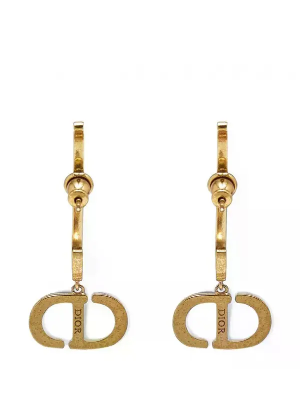 Dior Clair D Lune Crystal-embellished Drop Earrings