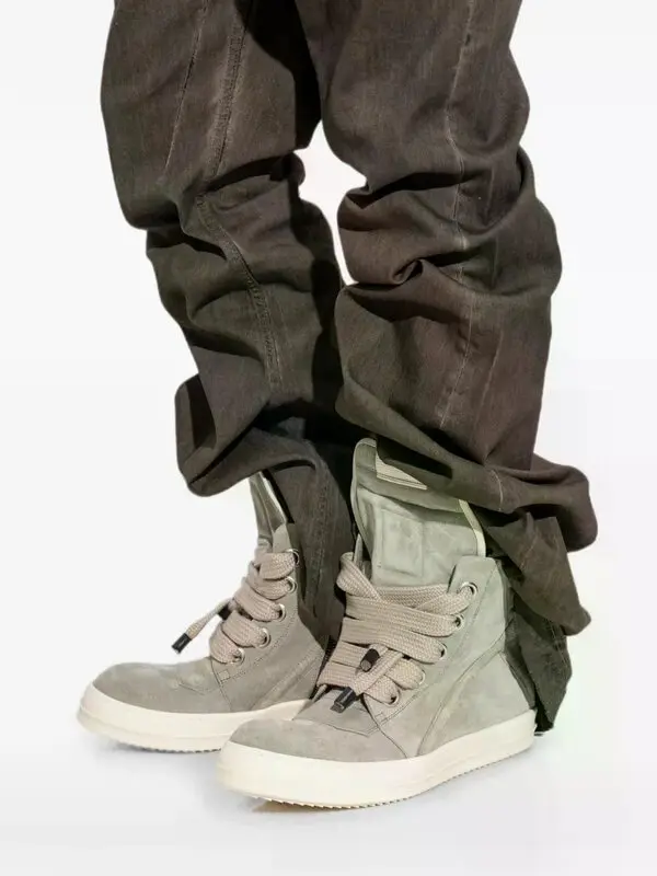 Rick Owens Jumbolace Geobasket Sneakers