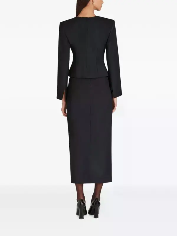 VIOLANTE NESSI L'eclaireur Sweetheart-neck Sculptural Blouse