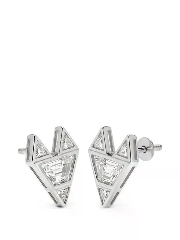 DI VOLPE Volpaccio Sapphire-embellished Stud Earrings