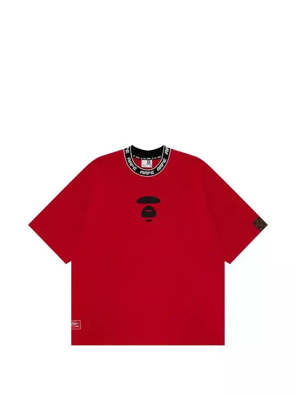 AAPE BY *A BATHING APE Moonface-print T-shirt