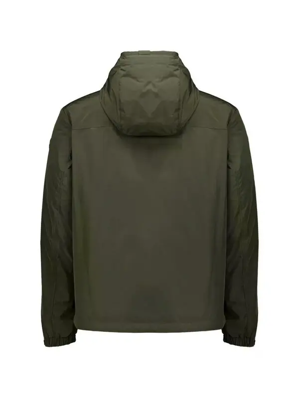 Moncler Austerin Hooded Short Down Jacket - Green