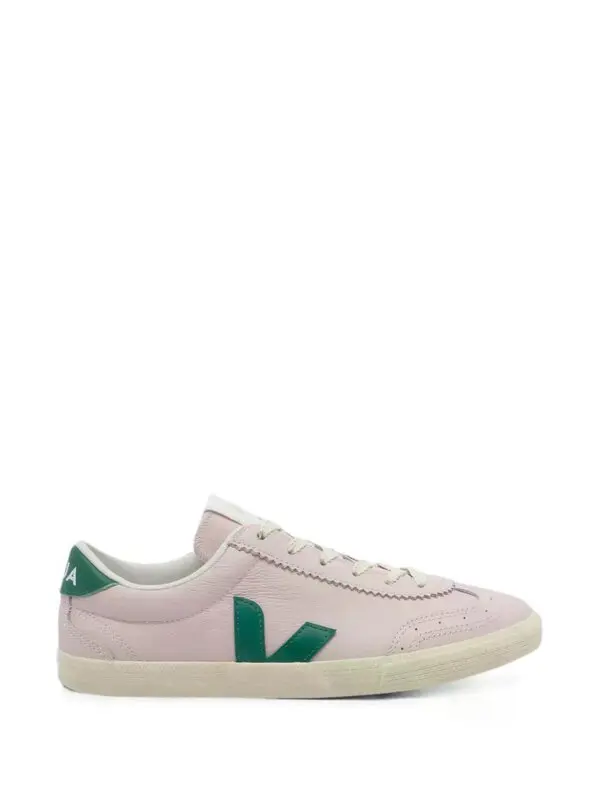VEJA Volley Logo-patch Sneakers - Neutrals