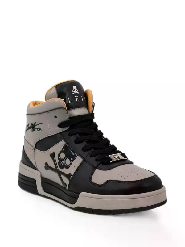 Philipp Plein Notorious High-top Sneakers - Grey