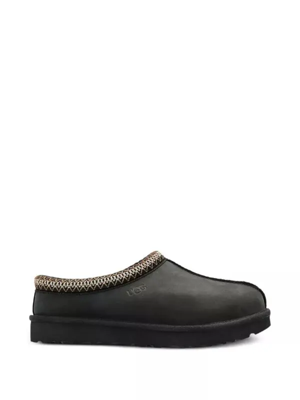 UGG Tasman Nubuck Slippers - Black
