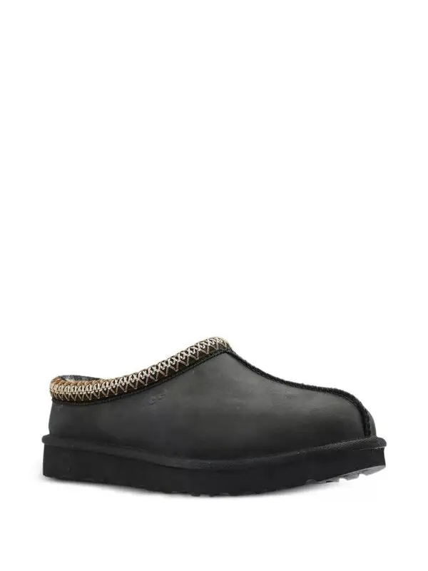 UGG Tasman Nubuck Slippers - Black
