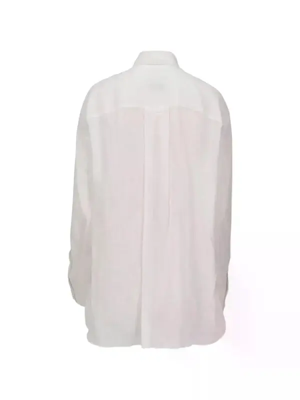 Isaia Concealed-button Long-sleeve Shirt