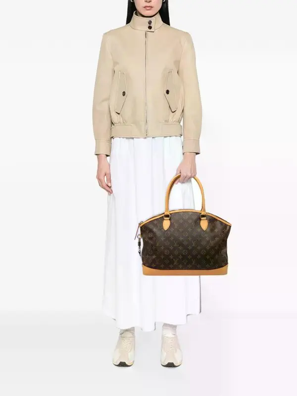 LOUIS VUITTON Monogram Lockit Horizontal Handbag