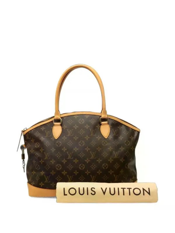 LOUIS VUITTON Monogram Lockit Horizontal Handbag