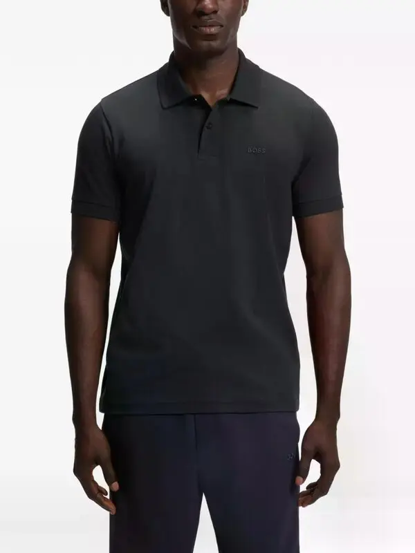 BOSS Logo-embroidered Regular-fit Polo Shirt