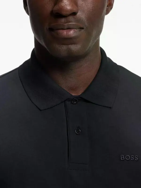 BOSS Regular-fit Polo With Embroidered Logo