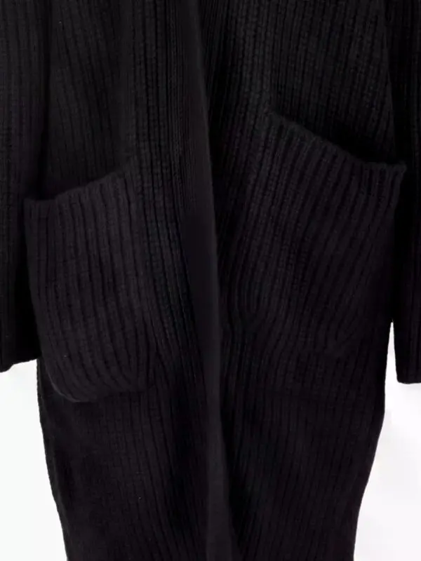 Isaia Ribbed-knit Shawl-lapel Coat