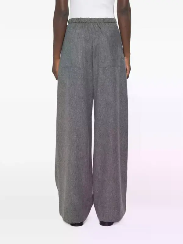 Soeur Hugues Drawstring Wide-leg Palazzo Pants
