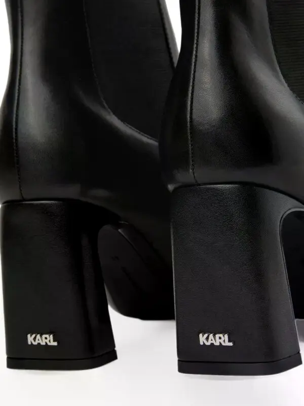 Karl Lagerfeld Chelsea Buckle Boots