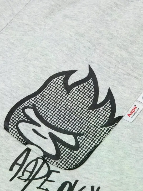 AAPE BY *A BATHING APE Moonface Graffiti Track Pants