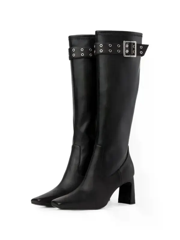 Karl Lagerfeld Kati Buckle-strap Boots