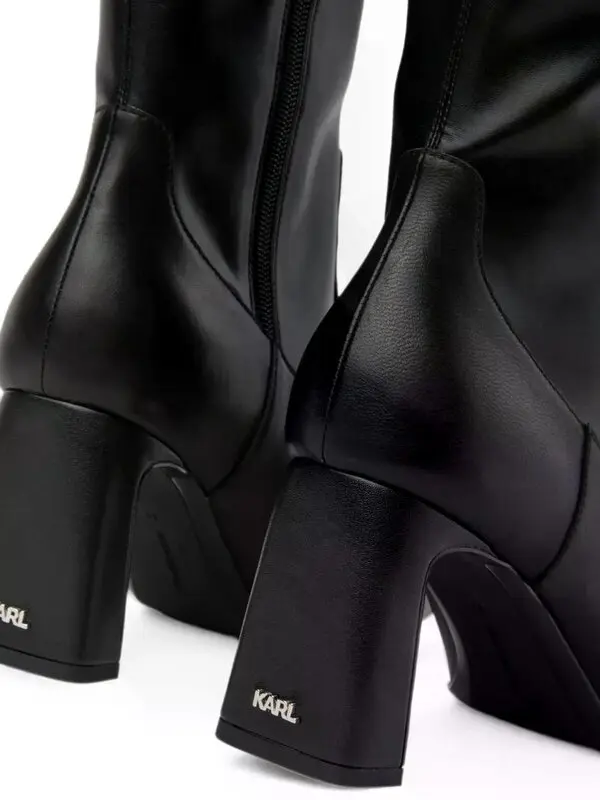 Karl Lagerfeld Kati Buckle-strap Boots