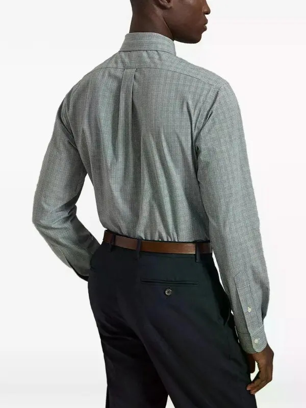 Polo Ralph Lauren Check-print Logo-embroidered Shirt