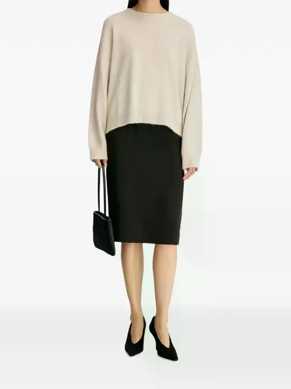 Loulou De Saison Tristan Ribbed-trim Sweater