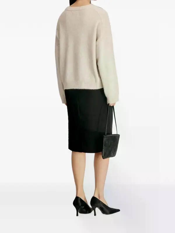 Loulou De Saison Tristan Ribbed-trim Sweater