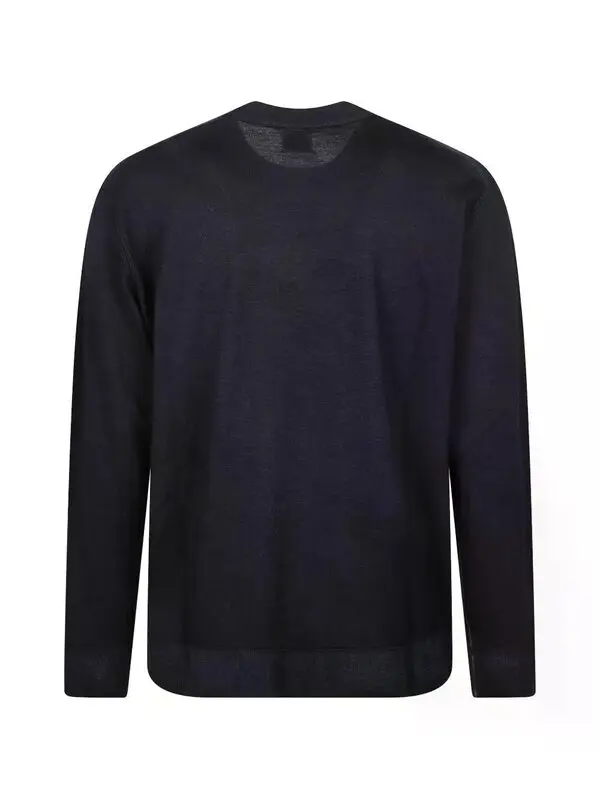 C.P. COMPANY Lens Detail Crew Neck Sweater