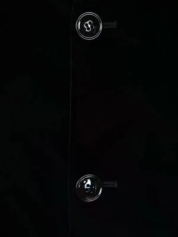 Giorgio Armani Mandarin-collar Velvet Blazer