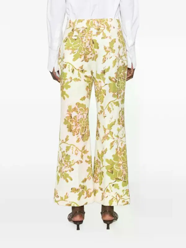 La DoubleJ Oasis Green In Rustic Cotton Hendeix Pants