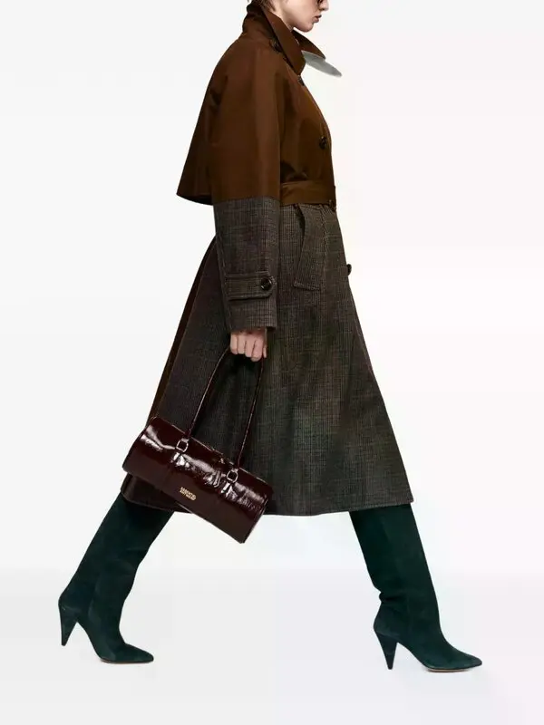 Essentiel Antwerp Colour-block Double-breasted Coat