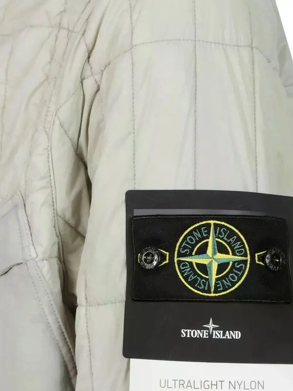Stone Island 4100014 Ultralight Nylon Quilted-tc Jacket - Neutrals