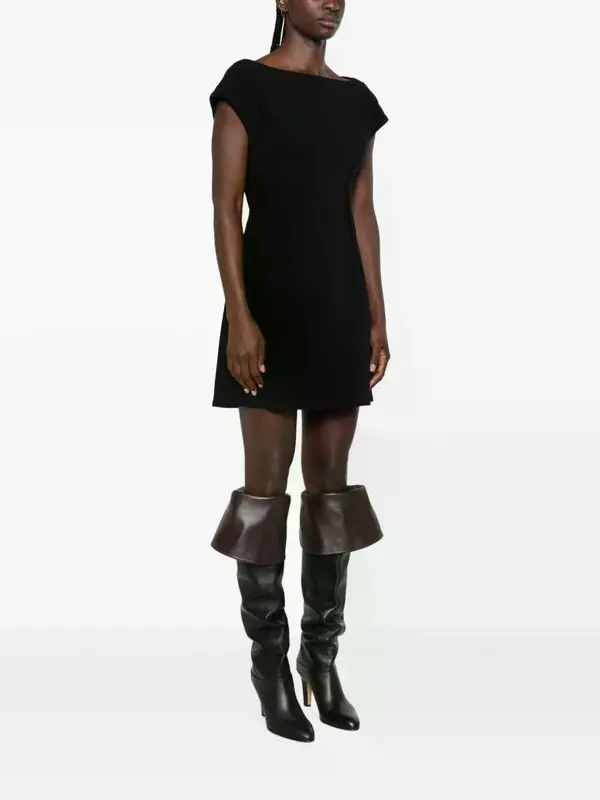 Proenza Schouler Boat-neck Cap-sleeve Mini Dress