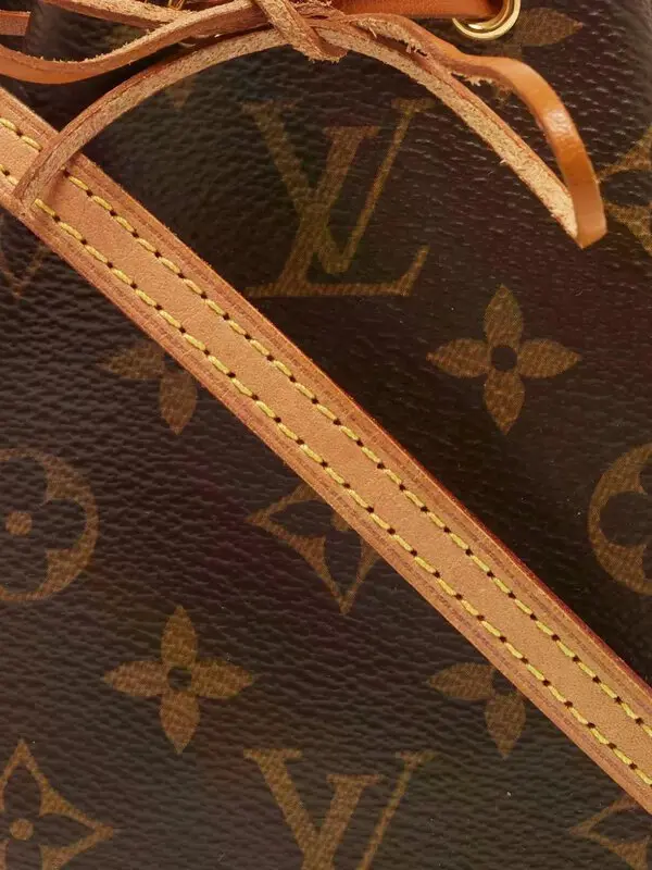 LOUIS VUITTON Nano Noé Monogram Bucket Bag