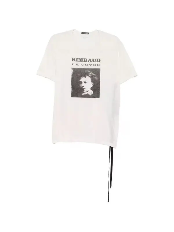 ANN DEMEULEMEESTER Rimbaud Graphic-print T-shirt