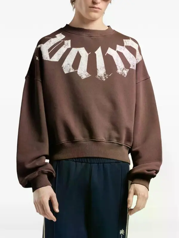 Palm Angels Logo-print Sweatshirt