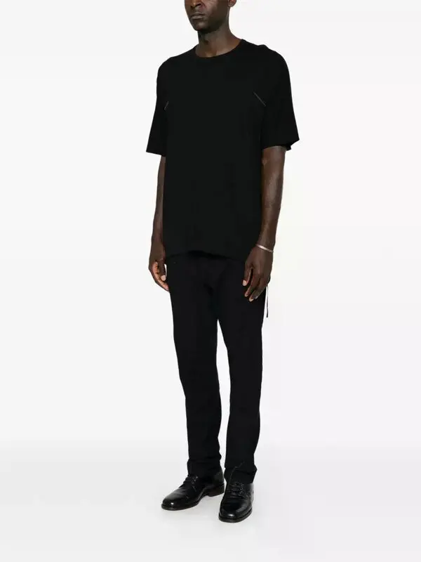 ISAAC SELLAM EXPERIENCE Exposed-seam Metal-staple T-shirt