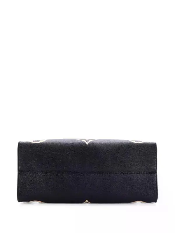 LOUIS VUITTON Onthego Tote Bicolor Monogram Empreinte Giant Mm Shoulder Bag - Black
