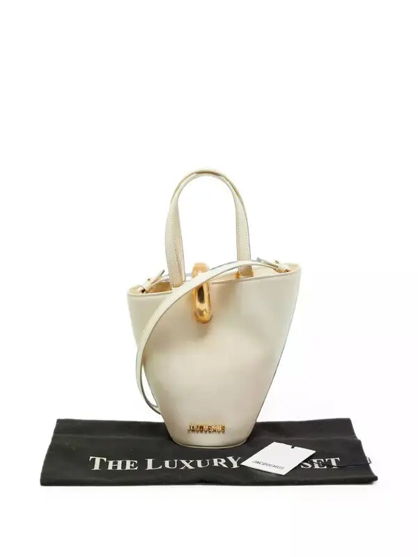 Jacquemus Le Petit Bambola Leather Tote Bag