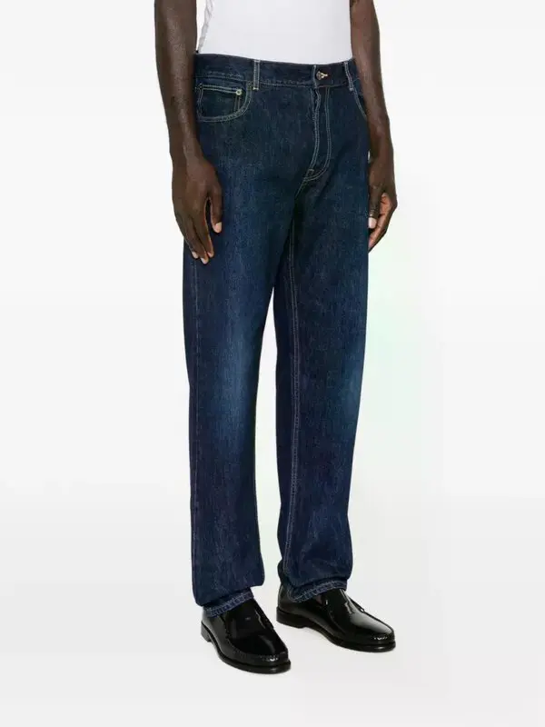 THE ROW Moe Straight-leg Five-pocket Jeans