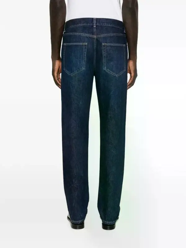 THE ROW Moe Straight-leg Five-pocket Jeans