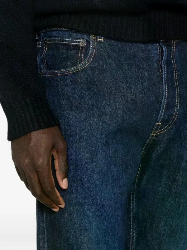 THE ROW Moe Straight-leg Five-pocket Jeans