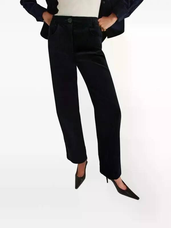 VIOLANTE NESSI Corduroy Wide-leg Trousers