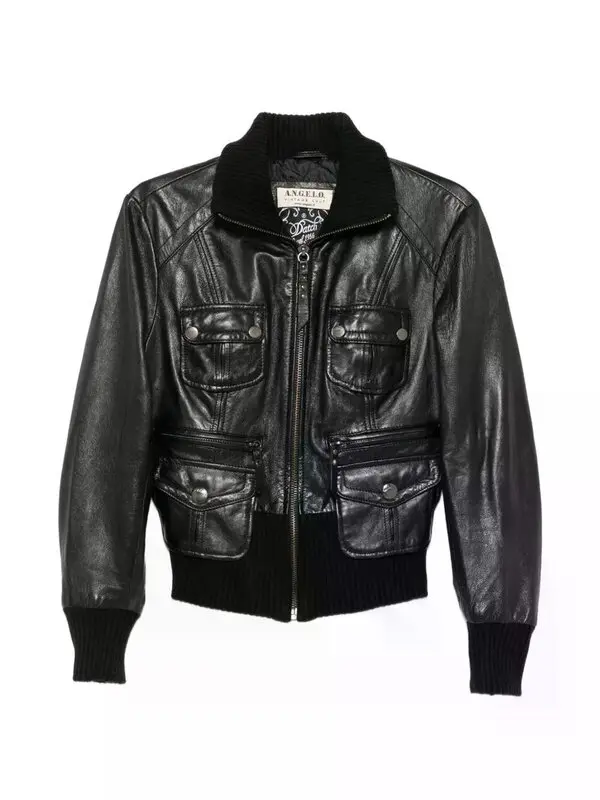 A.N.G.E.L.O. VINTAGE CULT 2000s Ribbed-trim Jacket