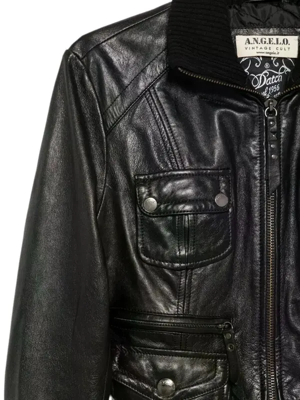 A.N.G.E.L.O. VINTAGE CULT 2000s Ribbed-trim Jacket