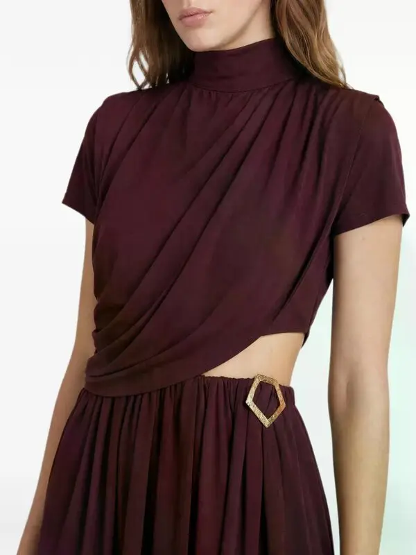 VIOLANTE NESSI Pagani Buckle-detail Dress
